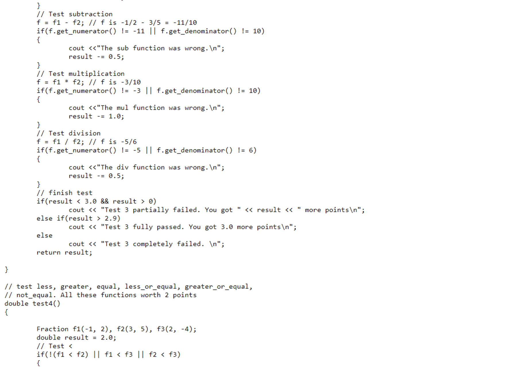 Solved Complete the sample program below.Please notice that | Chegg.com