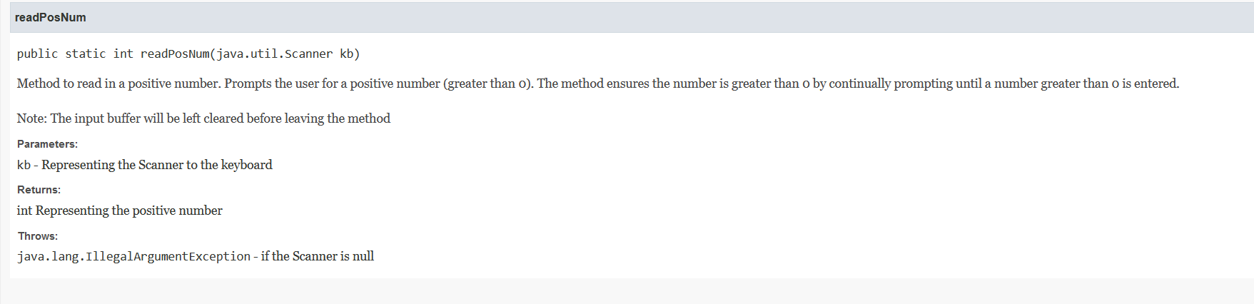 Solved printMenu public static int | Chegg.com