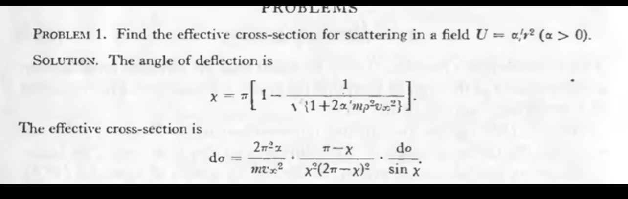Solved Problem 1. ﻿Find the effective cross-section for | Chegg.com