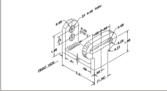 Solved please draw using solidwork step by step Refer to | Chegg.com