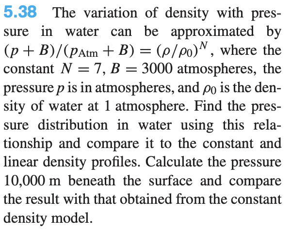 Solved using this correction- *write rho as a function of p | Chegg.com