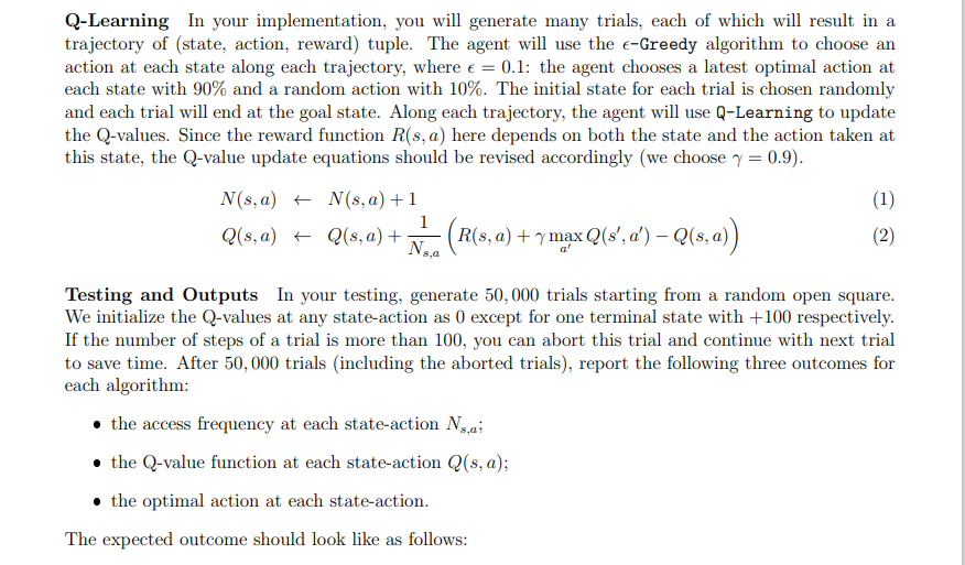 1 Instructions We extend the windy maze with | Chegg.com
