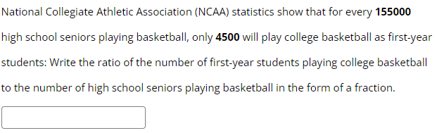 Solved National Collegiate Athletic Association (NCAA) | Chegg.com