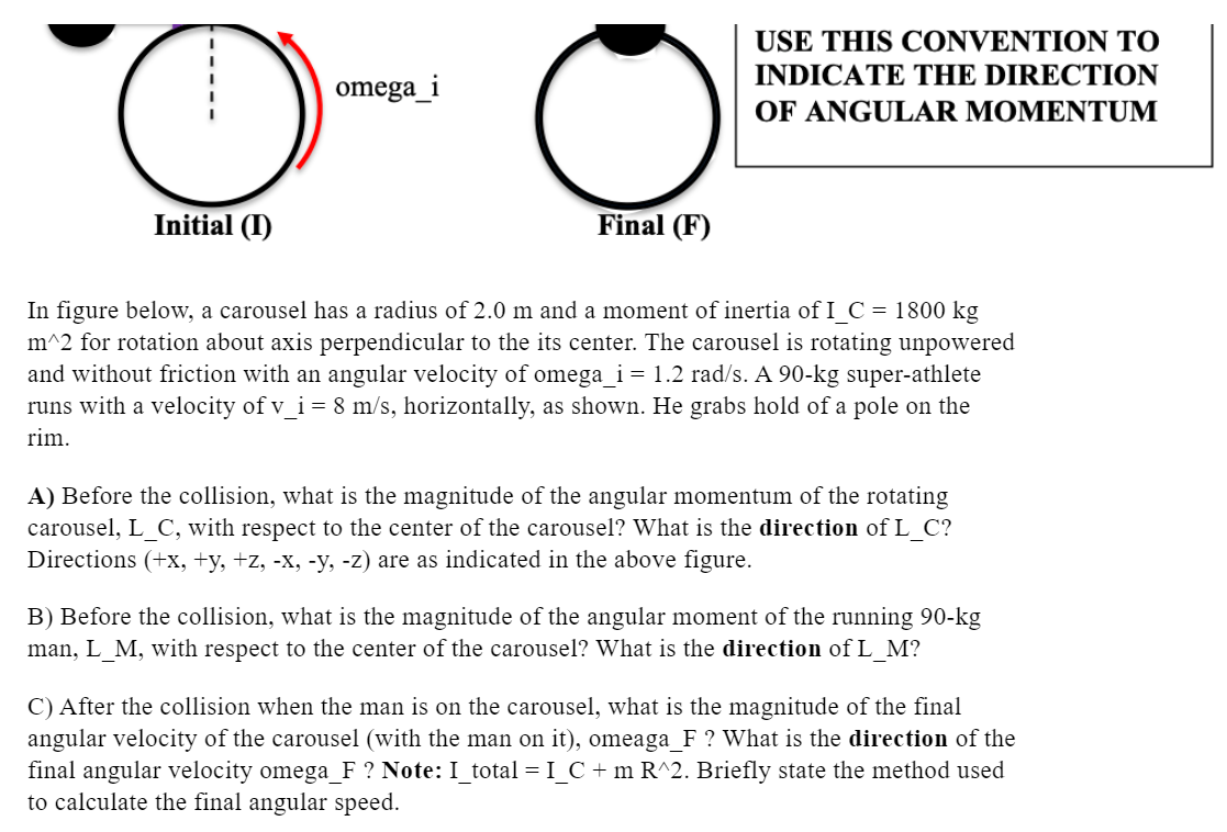 Solved omega_i O O USE THIS CONVENTION TO INDICATE THE | Chegg.com