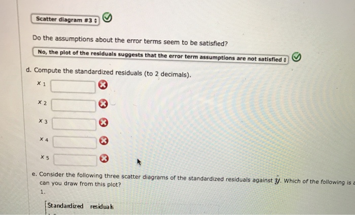 Solved Given are the data for two variables, x and y x 6 11 | Chegg.com