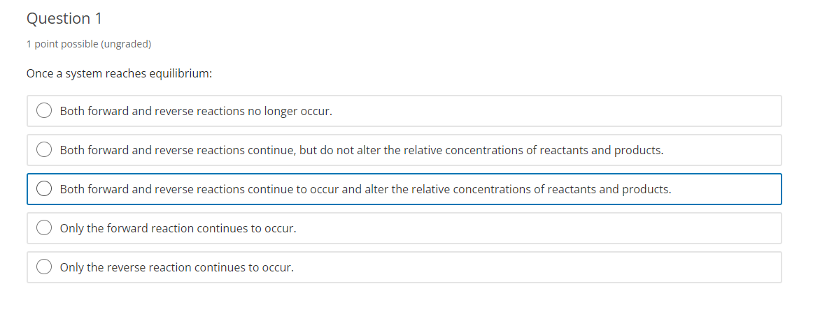 Solved Question 1 1 point possible (ungraded) Once a system | Chegg.com