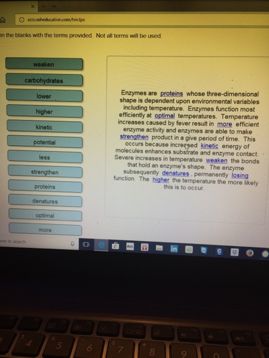Solved in the blanks with the terms provided Not all terms | Chegg.com