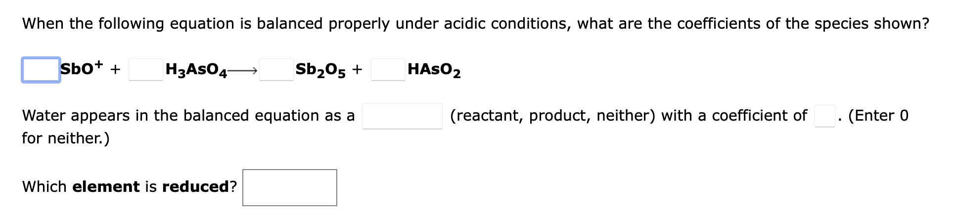 Solved When the following equation is balanced properly | Chegg.com