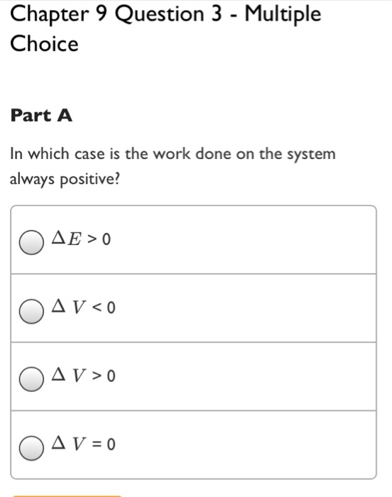 Solved Chapter 9 Question 3 Multiple Choice Part A In which | Chegg.com