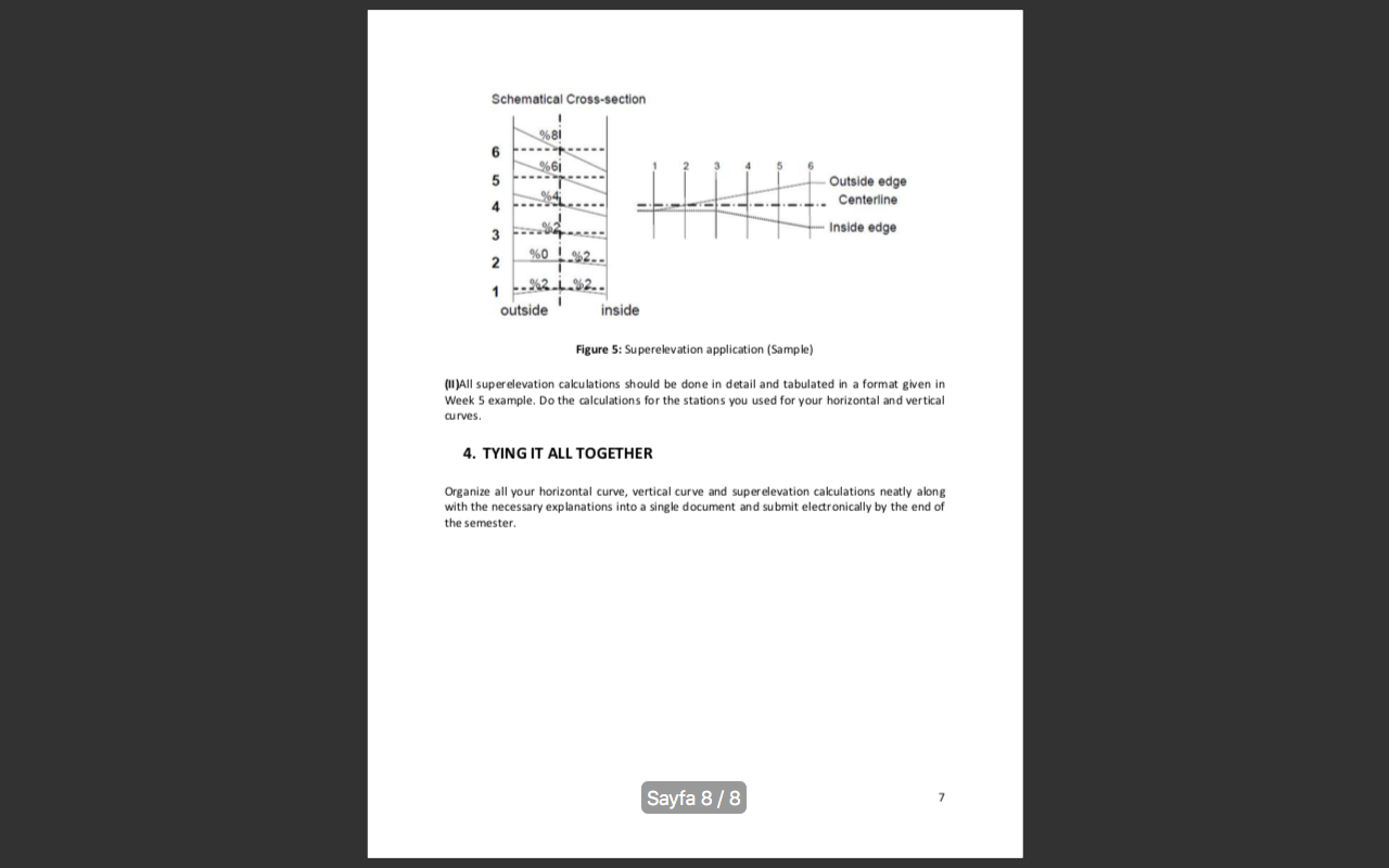 HIGHWAY DESIGN PROCESS FOR THIS PROJECT: Table 1: | Chegg.com