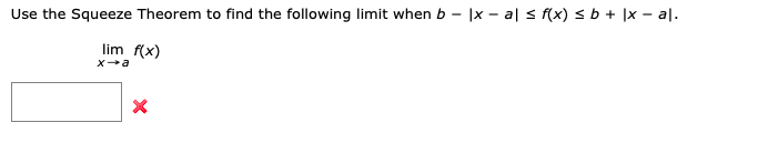 Solved use the squeeze theorem to find the following limit | Chegg.com