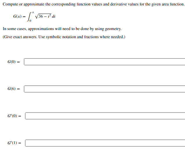 Solved Compute or approximate the corresponding function | Chegg.com