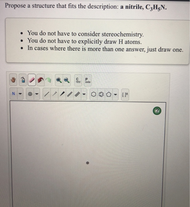 Solved Propose a structure that fits the description: a | Chegg.com