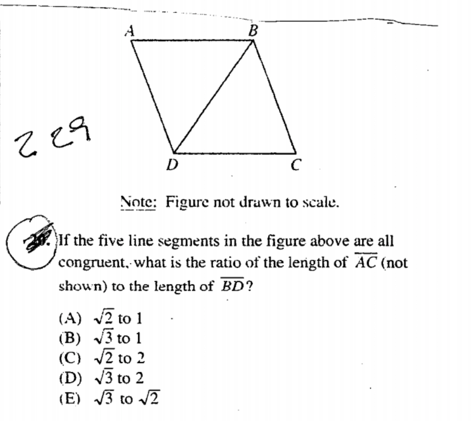 Solved note: Figure not drawn to scale. If the five line | Chegg.com