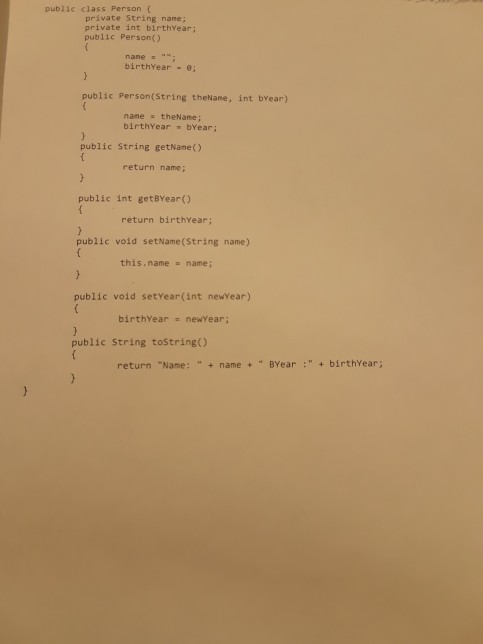 Solved CPS 2231 Inheritance Chapter 11 - lab 1 Create | Chegg.com
