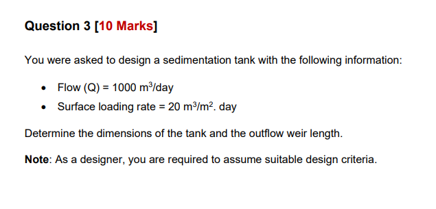 Solved Question 3 [10 Marks] You were asked to design a | Chegg.com