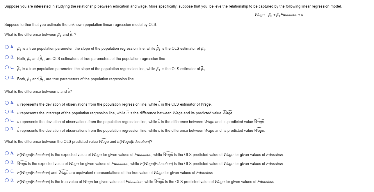 Solved Suppose you are interested in studying the | Chegg.com