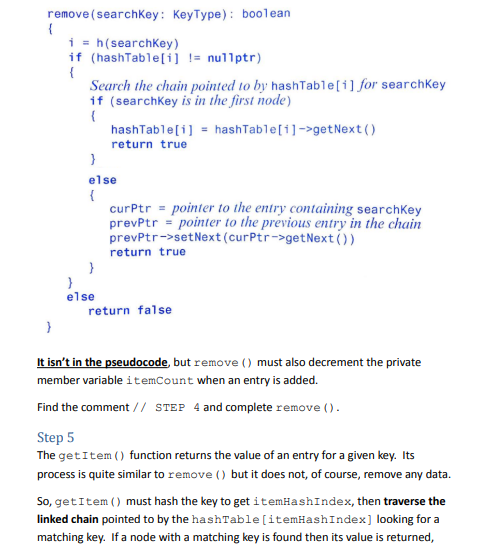 Solved #ifndef HASHED_DICTIONARY_#define HASHED_DICTIONARY_ | Chegg.com