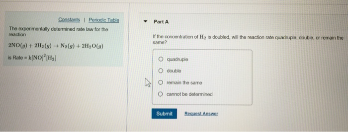 Solved Constants I Periodic Table Part A The experimentally | Chegg.com