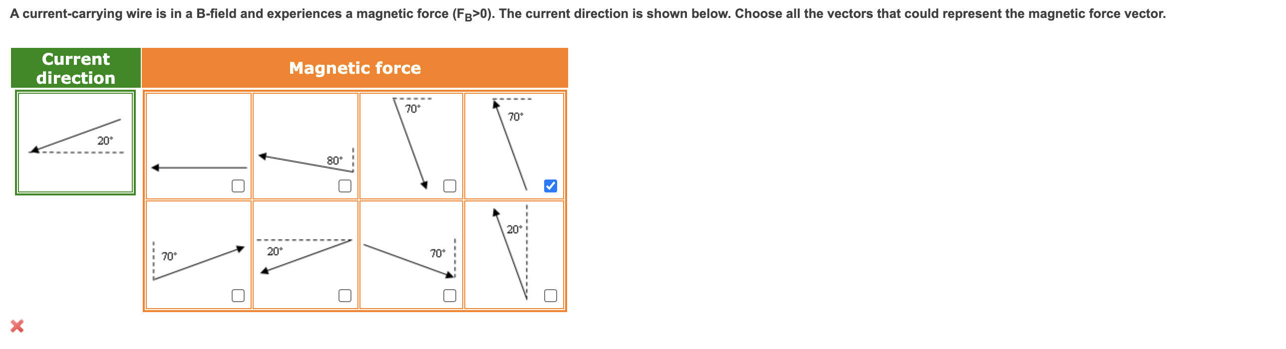Solved A current-carrying wire is in a B-field and | Chegg.com