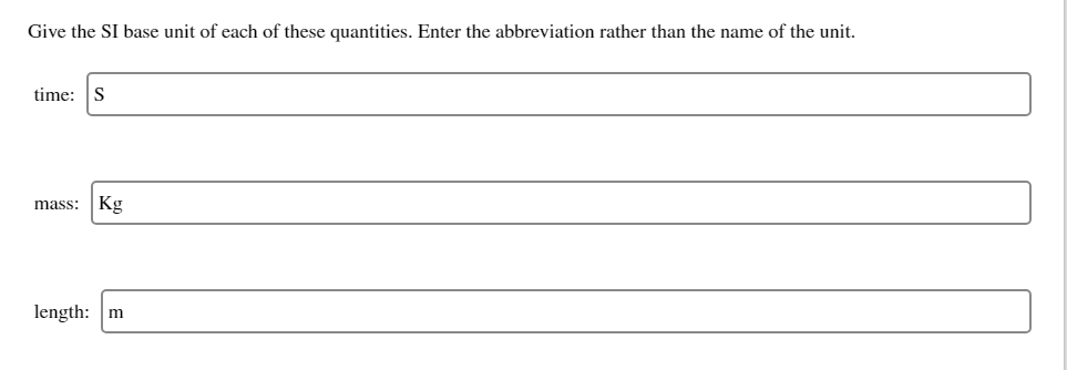 Abbreviation Of Length