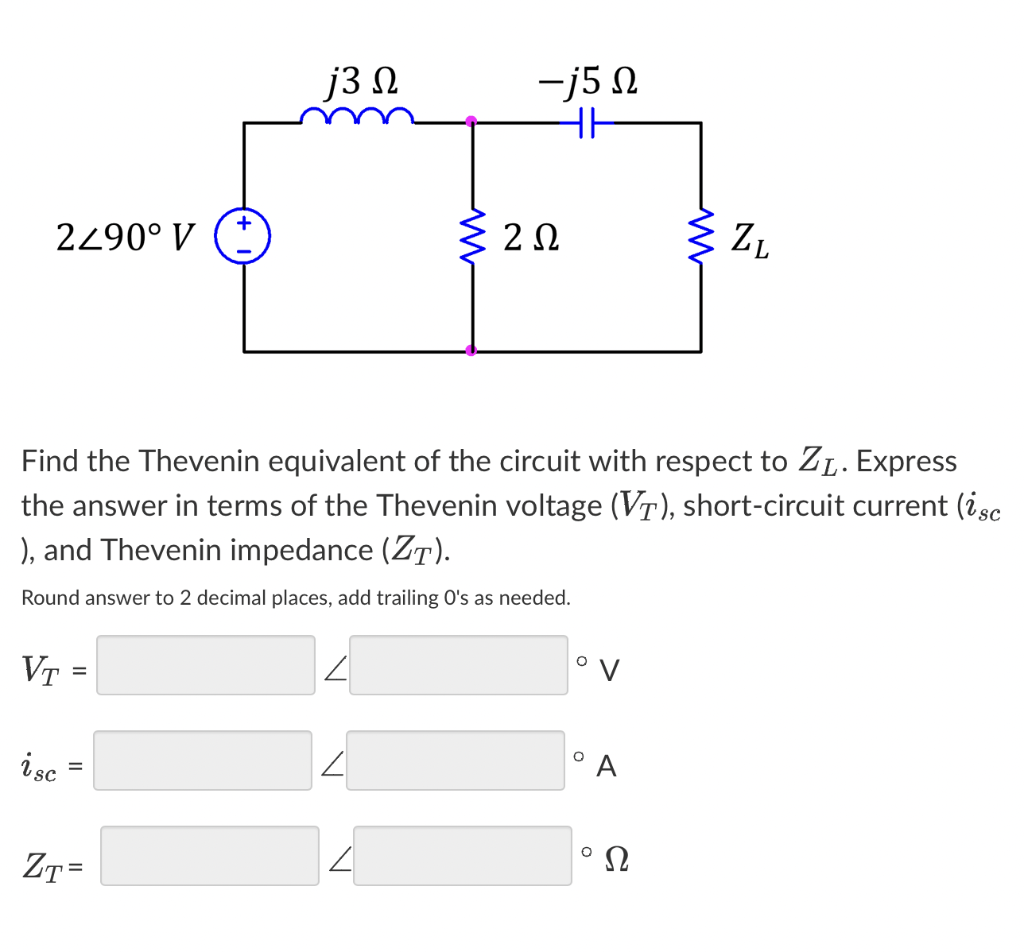 Solved Find the Thevenin equivalent of the circuit with | Chegg.com