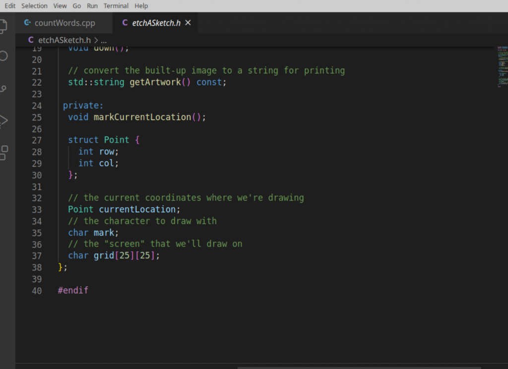 Solved Part 3: Etch A Sketch Did you ever have one of these? | Chegg.com