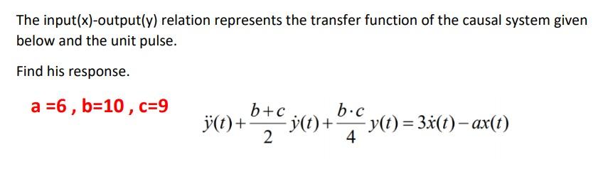 Solved The Inputx Outputy Relation Represents The 