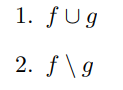 Solved Let f : A → B and g : A → B be arbitrary functions. | Chegg.com