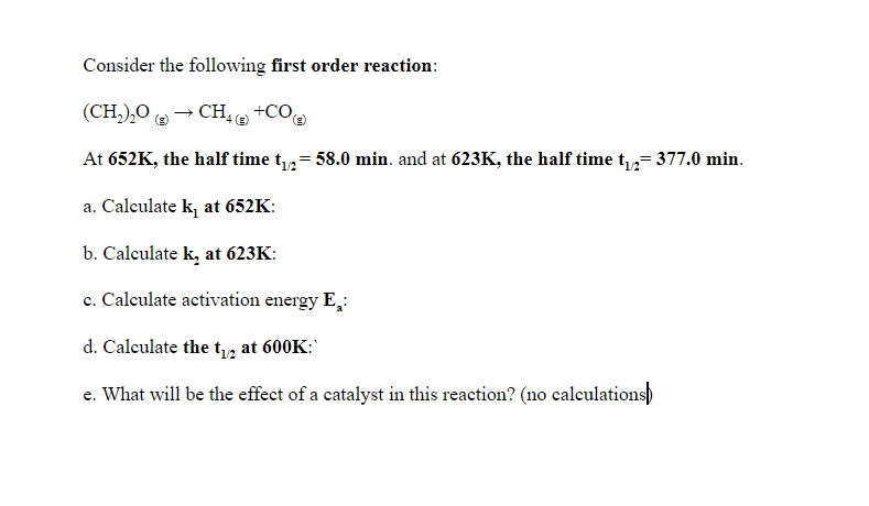 Solved Radioactive decay follows first order kinetics. The | Chegg.com