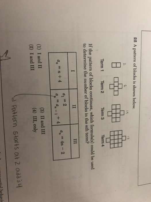 Solved | August 2014 #16 The third term in an arithmetic | Chegg.com