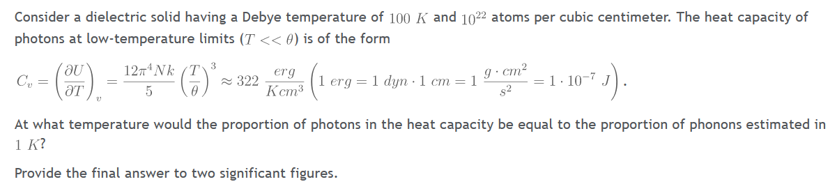 Solved Consider a dielectric solid having a Debye | Chegg.com