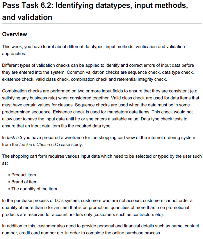 Solved In this task, you are required: - To identify | Chegg.com