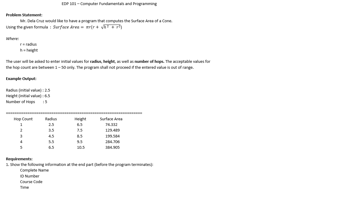Solved Coverage: o Conditional Structure Looping Structure o | Chegg.com