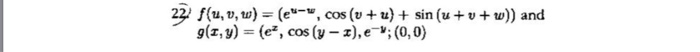 Solved In Exercises 21 and 22, calculate fog and D(fo g) at | Chegg.com