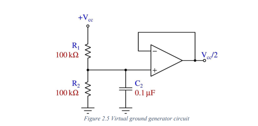 Solved Post-Lab: 1. Build the virtual ground creation | Chegg.com