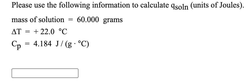 Solved = Please use the following information to calculate | Chegg.com