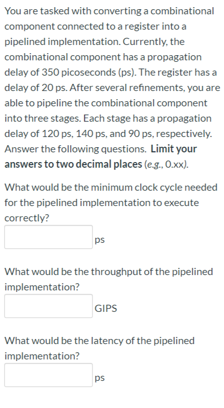 You are tasked with converting a combinational | Chegg.com