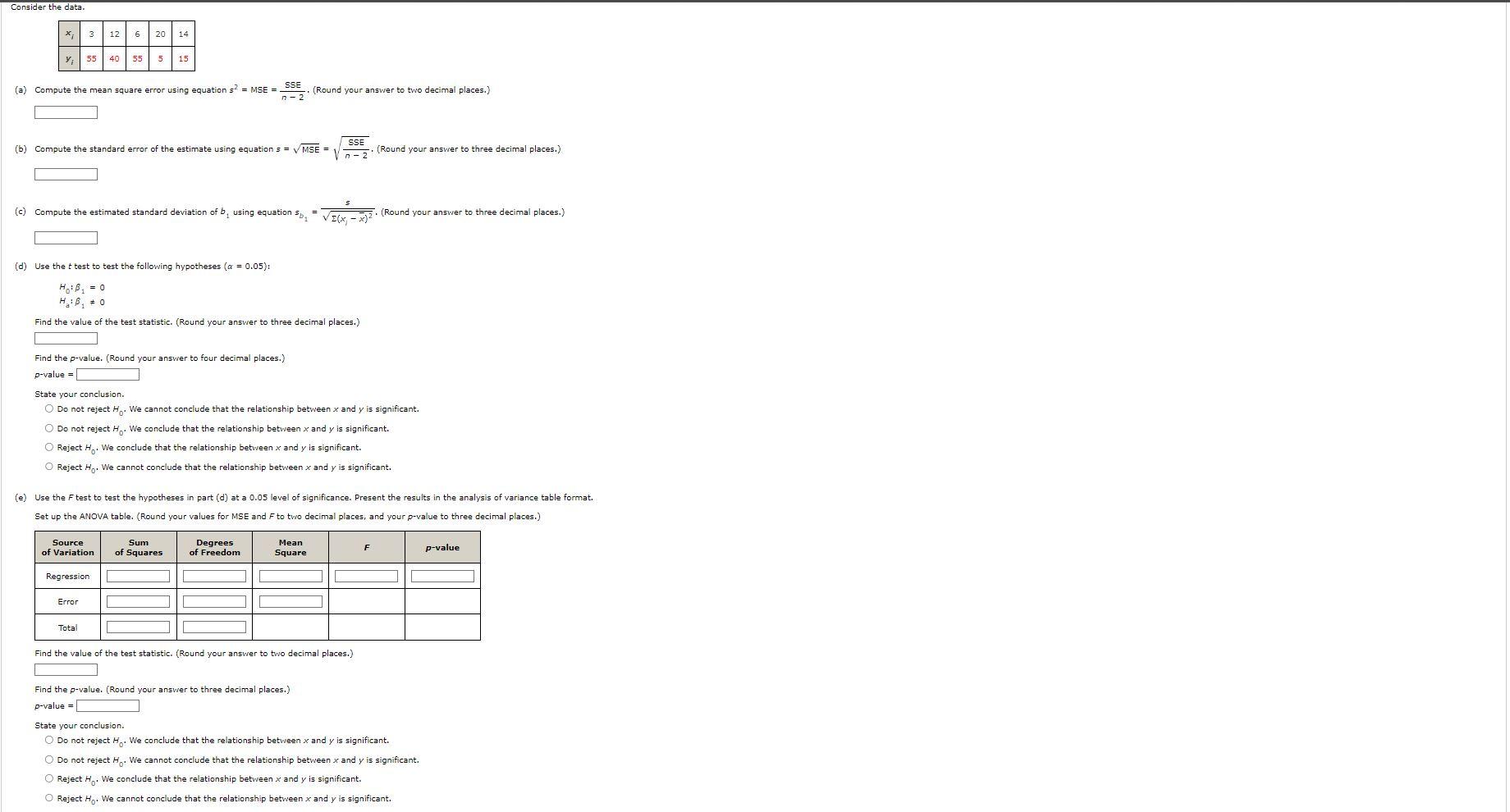 Solved \begin{tabular}{|l|c|c|c|c|c|} \hlinexi & 3 & 12 & 6 | Chegg.com