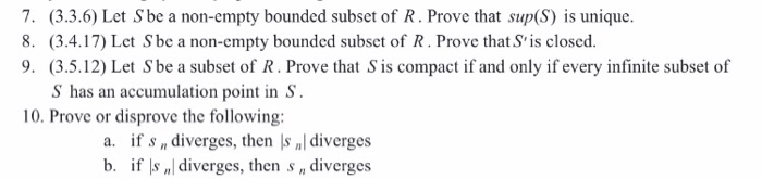 Solved Let S be a non-empty bounded subset of R. Prove that | Chegg.com