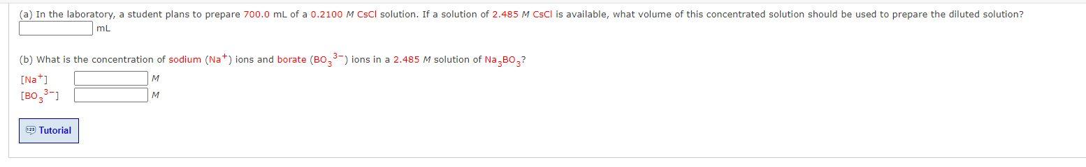 Solved mL (b) What is the concentration of sodium (Na+)ions | Chegg.com
