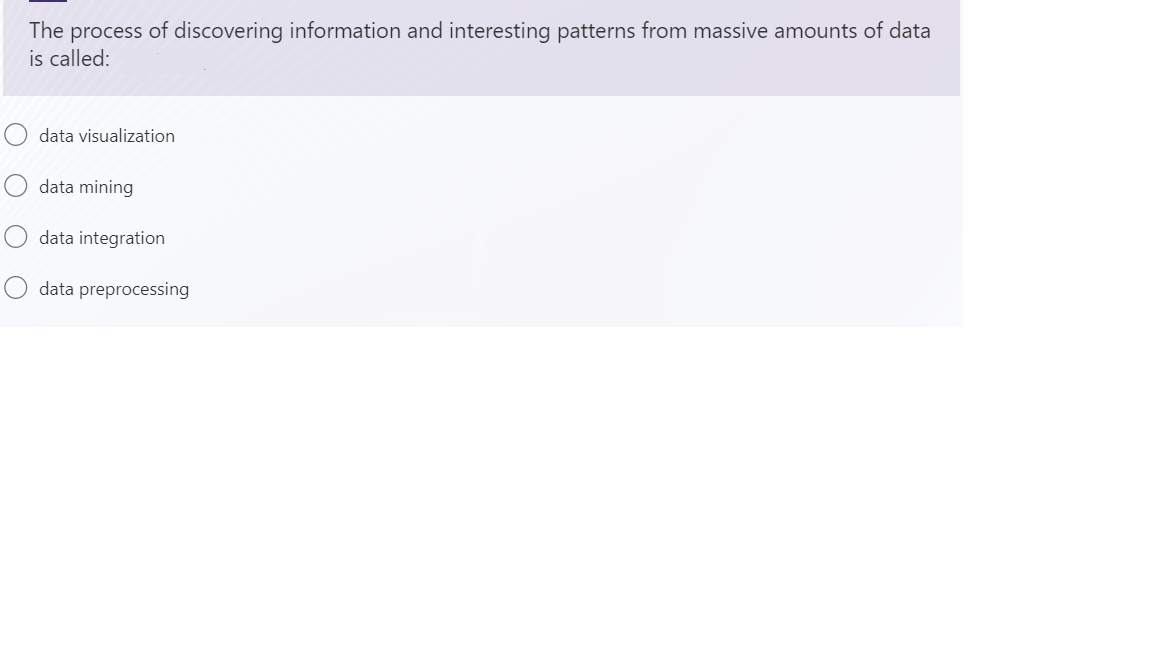Solved The process of discovering information and | Chegg.com