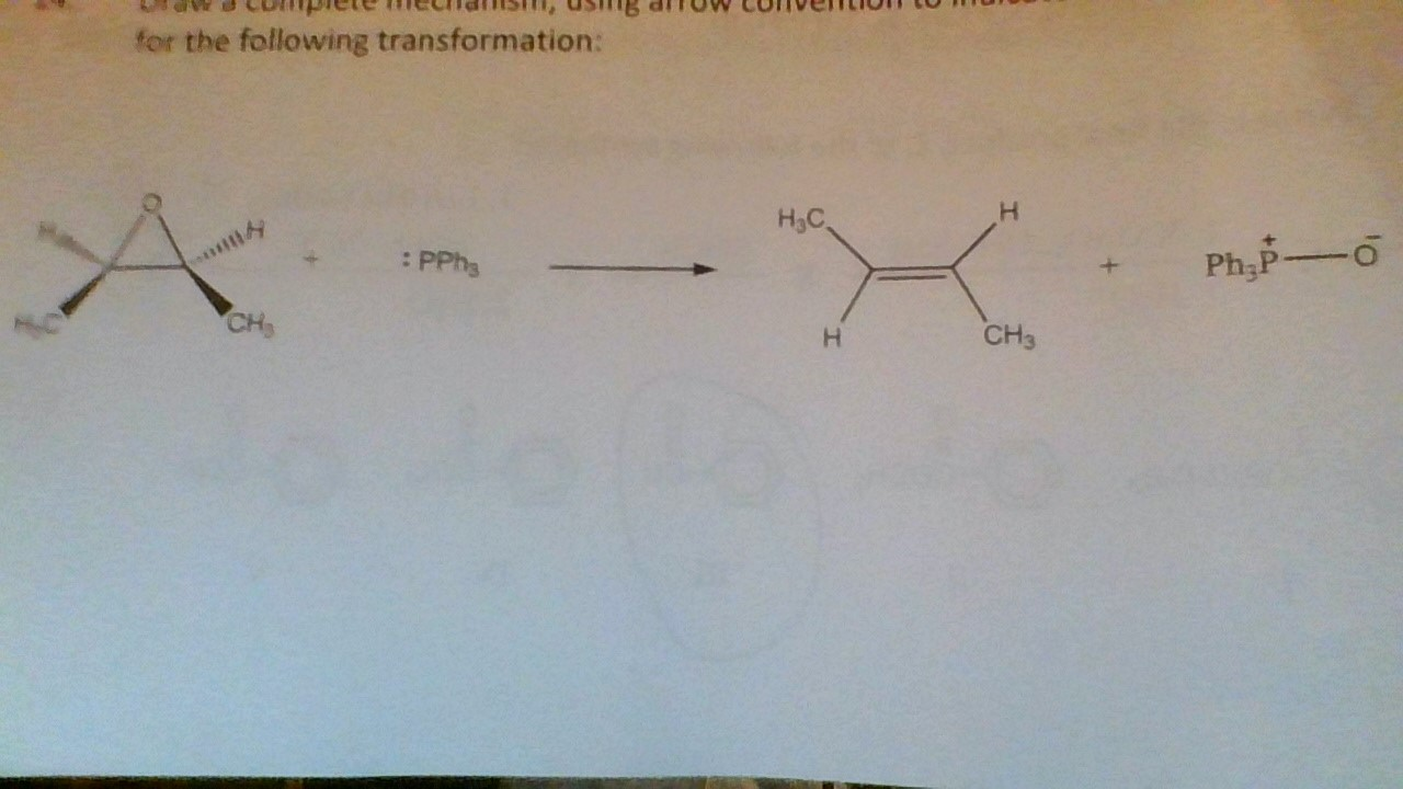 Solved Draw a complete mechanism, using arrow convention to | Chegg.com
