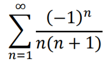 Solved a) i. Use the Leibniz test to show that the row is | Chegg.com