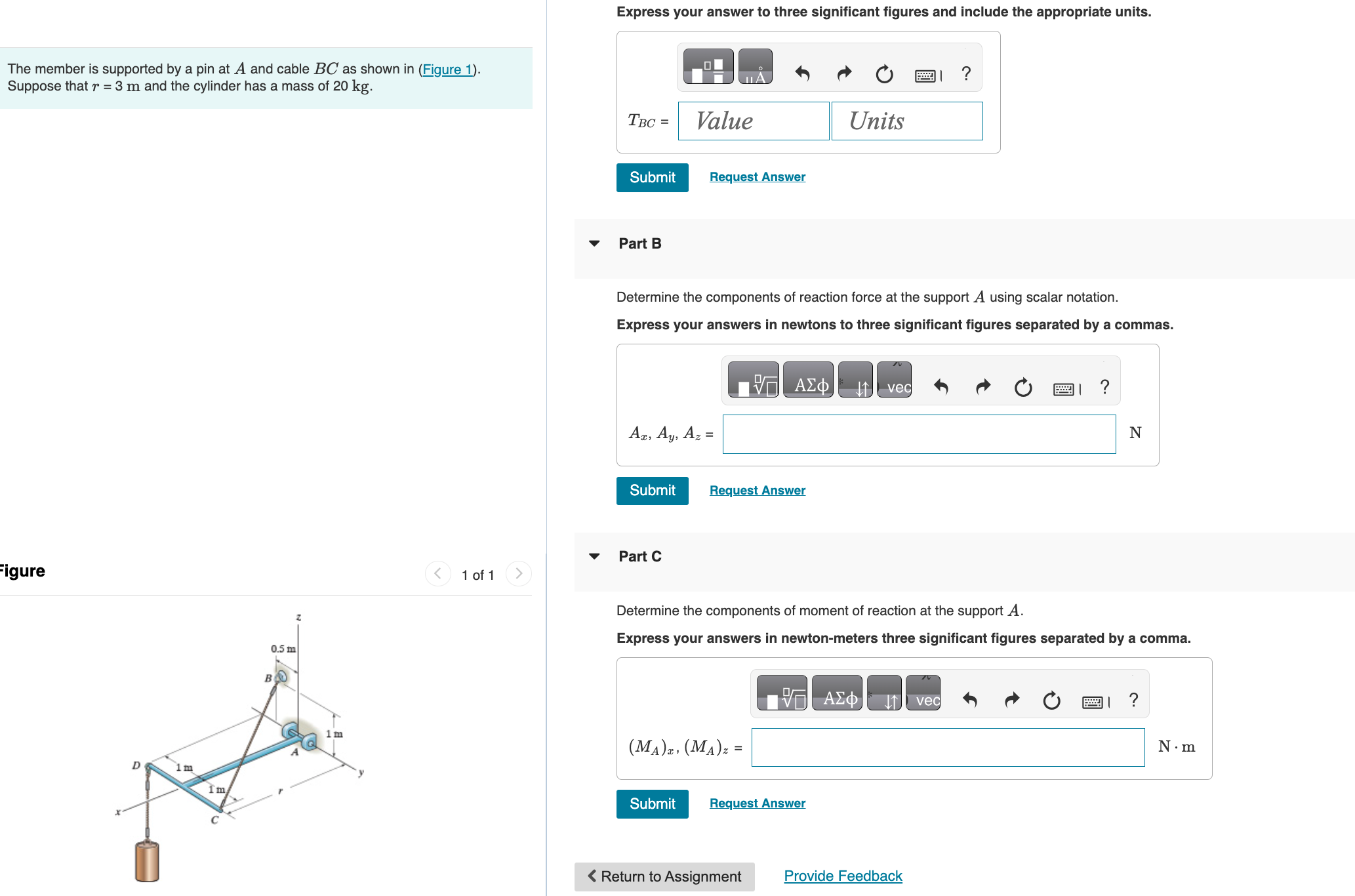 Solved Express your answer to three significant figures and | Chegg.com