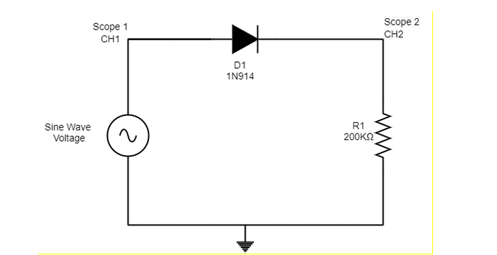 Solved How to assemble on a circuit breadboard the Half-wave | Chegg.com