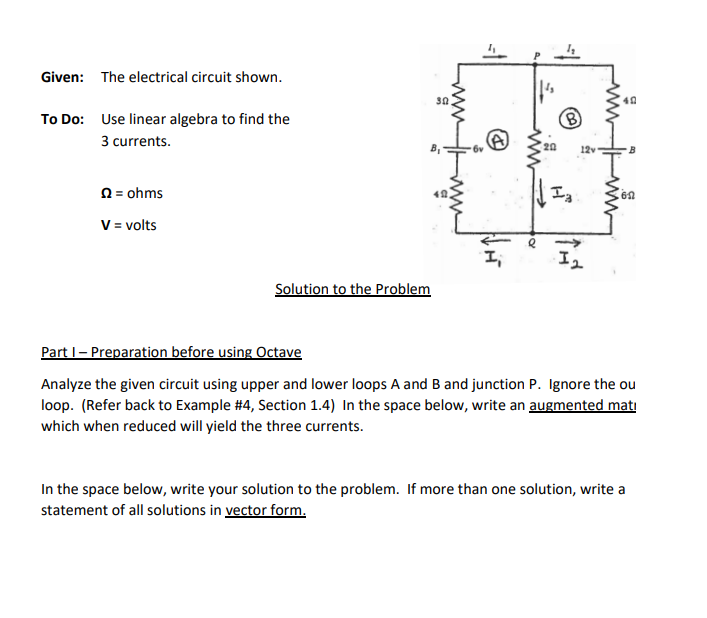 Solved Solution to the Problem Part I - Preparation before | Chegg.com