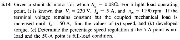 Solved 14. Please show work to find the speed and developed | Chegg.com