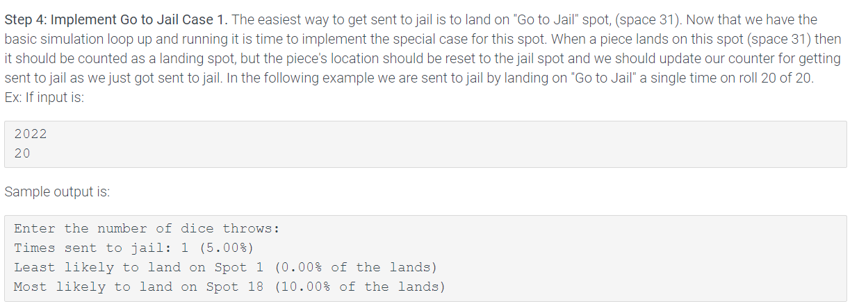 Solved 18.4 Project 4: Monte Carlo Simulation Summary Within | Chegg.com