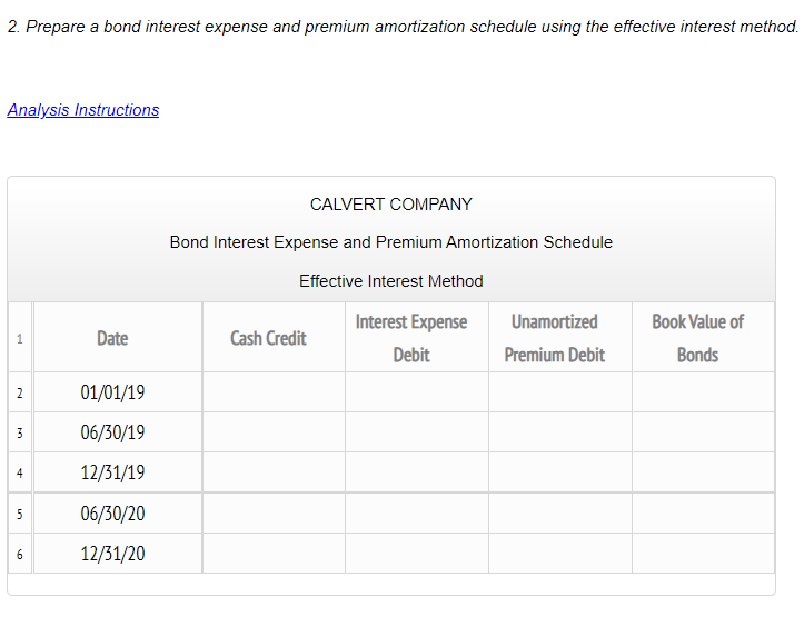 Solved On January 1, 2019, Calvert Company issues 10%, | Chegg.com